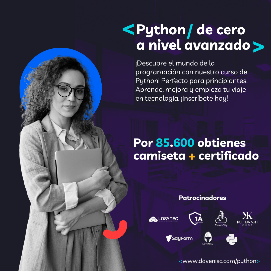 Curso python para principiantes – DaveNISC Tech Academy